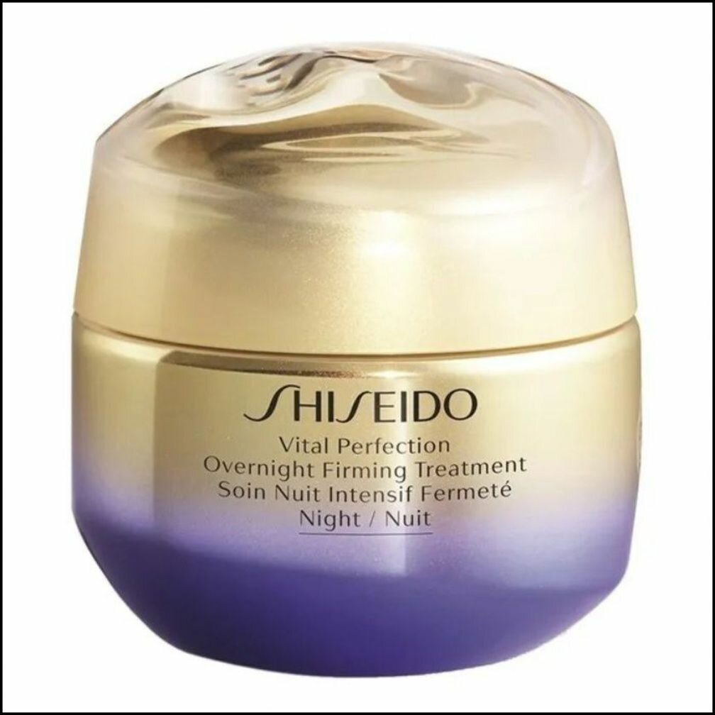 Эксклюзивный лифтингкрем для ночного применения SHISEIDO VITAL PERFECTION, 50 мл, повышающий упругость кожи