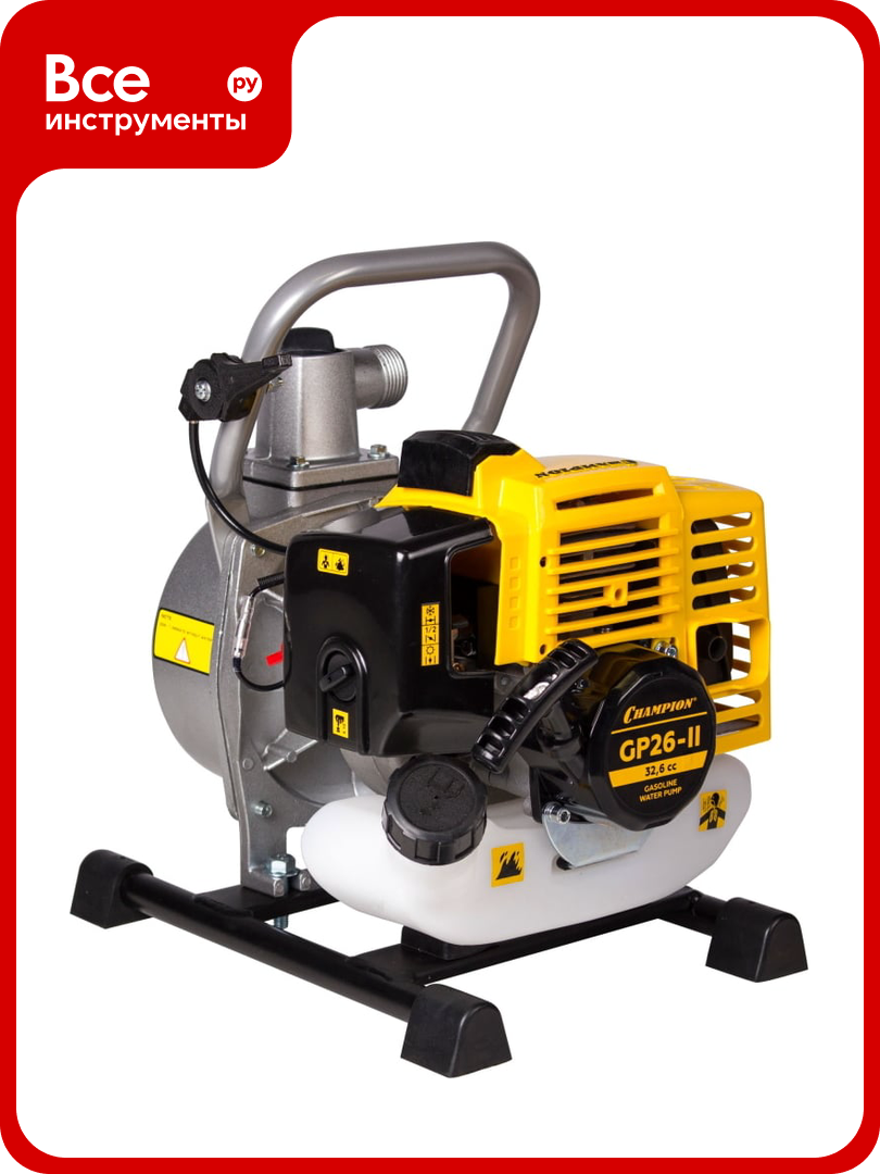 Мотопомпа CHAMPION GP26-II