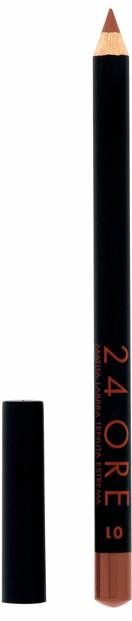 Deborah Milano Карандаш для губ тон 01 нюд бежевый 24 ORE LONG LASTING LIP PENCIL стойкий 1.5г.