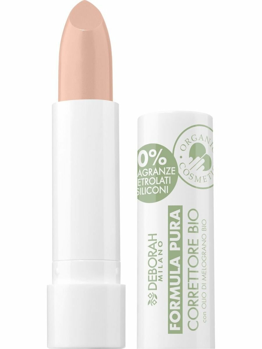 Deborah Milano Стик корректор для лица Тон 01 Кремовый FORMULA PURA CORRETTORE BIO 4,95 гр