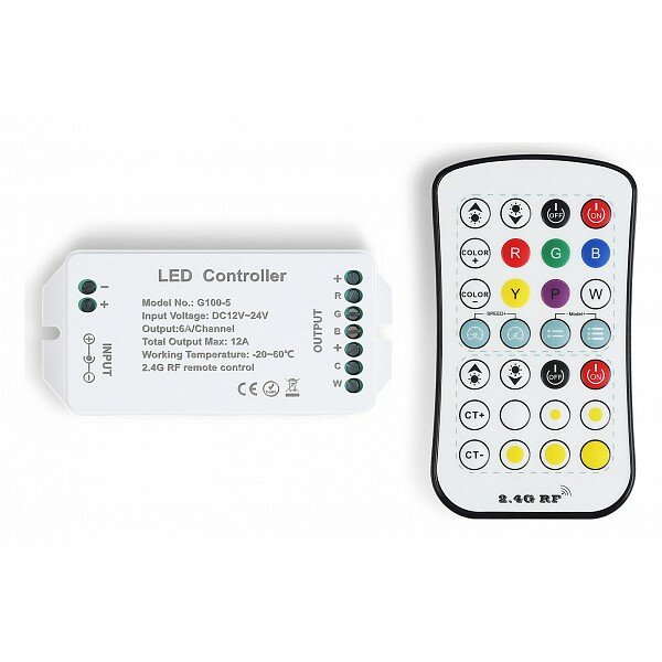 Контроллер-регулятор цвета RGBW с пультом ДУ Ambrella Light GS 288Вт GS11501