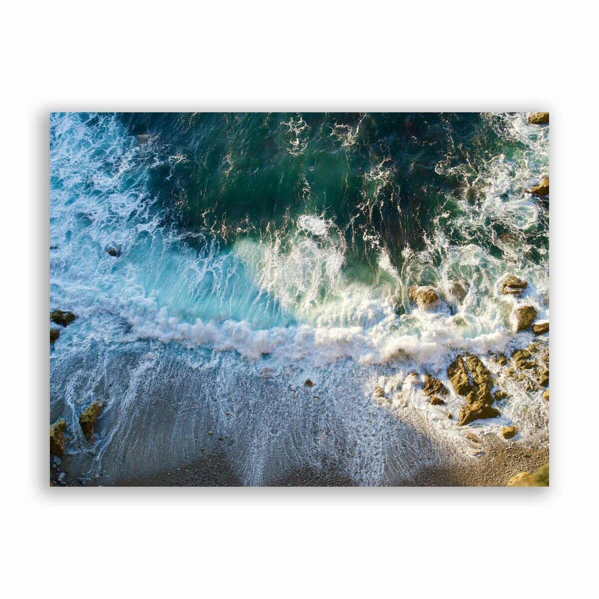 Постер, плакат на бумаге / Природа Испании - Море / Размер 30 x 40 см