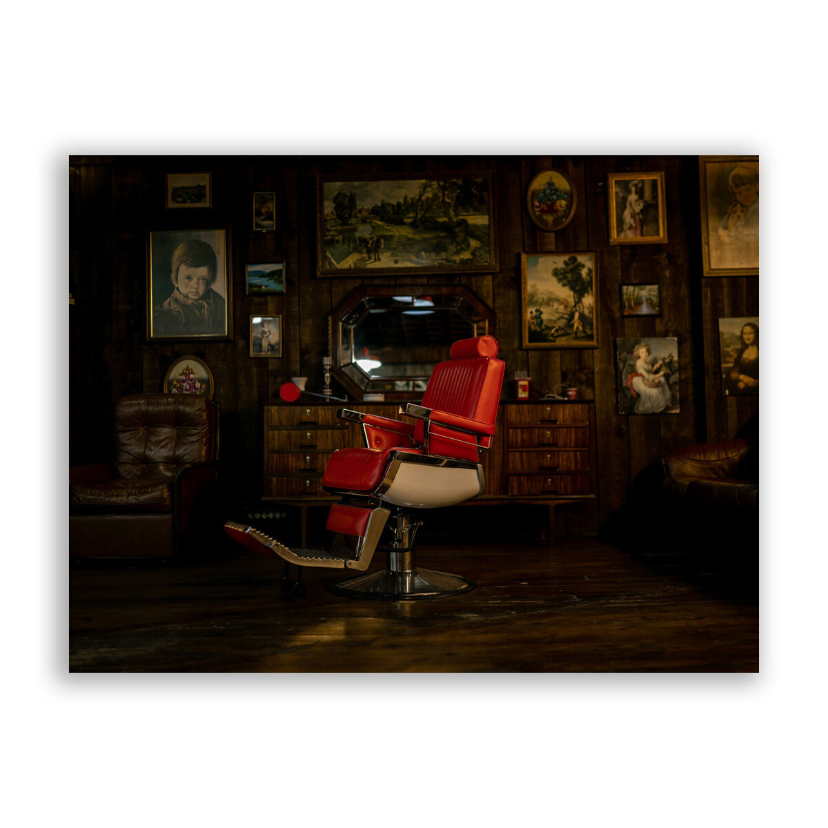 Постер, плакат на бумаге / Для Барбершопа / Размер 40 x 53 см