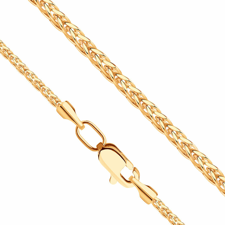 Цепь красное золото, 585 проба