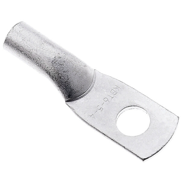 Наконечник 40829 ТМЛ 6-5-4 медный 6мм2 луженый под опрессовку (КВТ) (100 шт. в наборе)