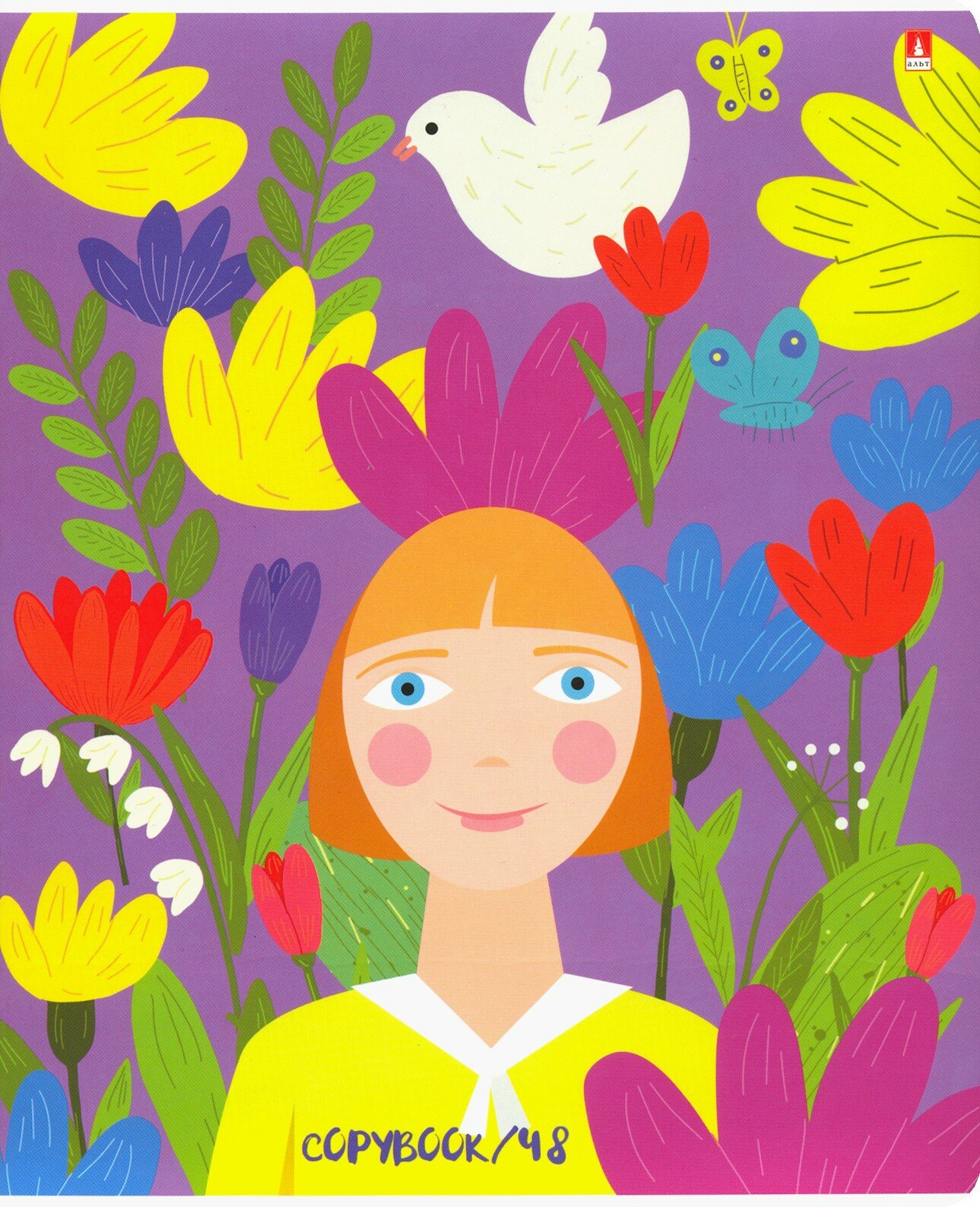 Тетрадь "Цвет настроения" (48 листов, А5, клетка) (7-48-737)