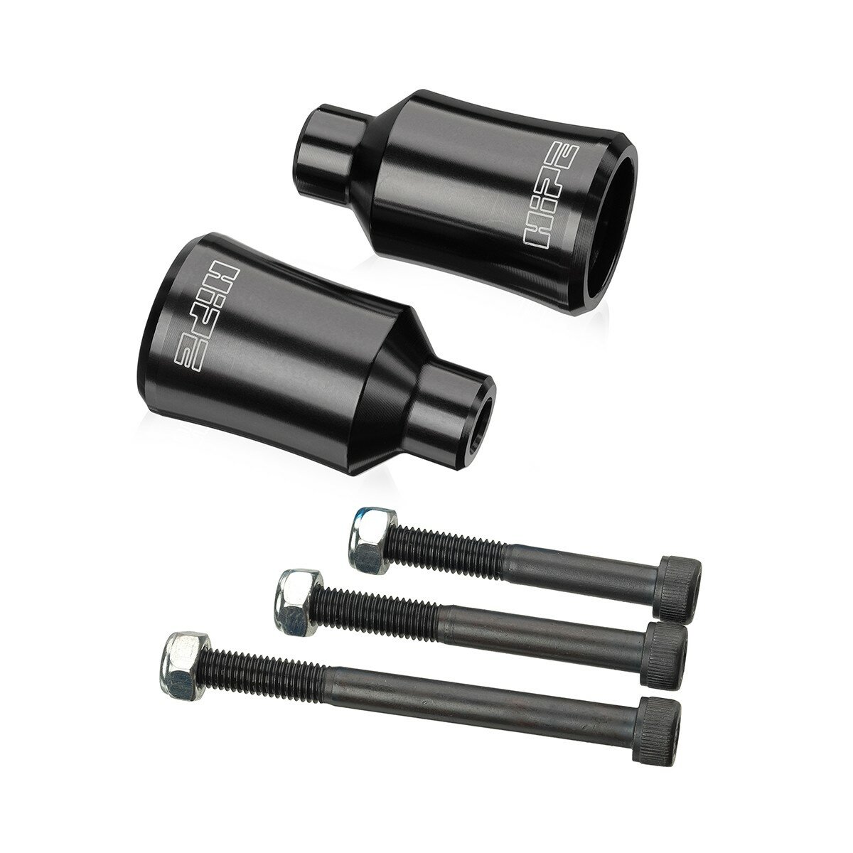 Пеги для трюкового самоката Hipe "H70", алюминий, 2шт - Black