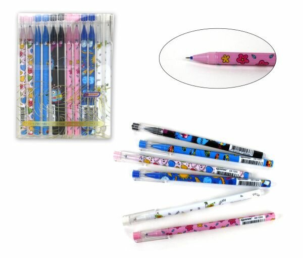 Набор ручек пиши-стирай 12 шт