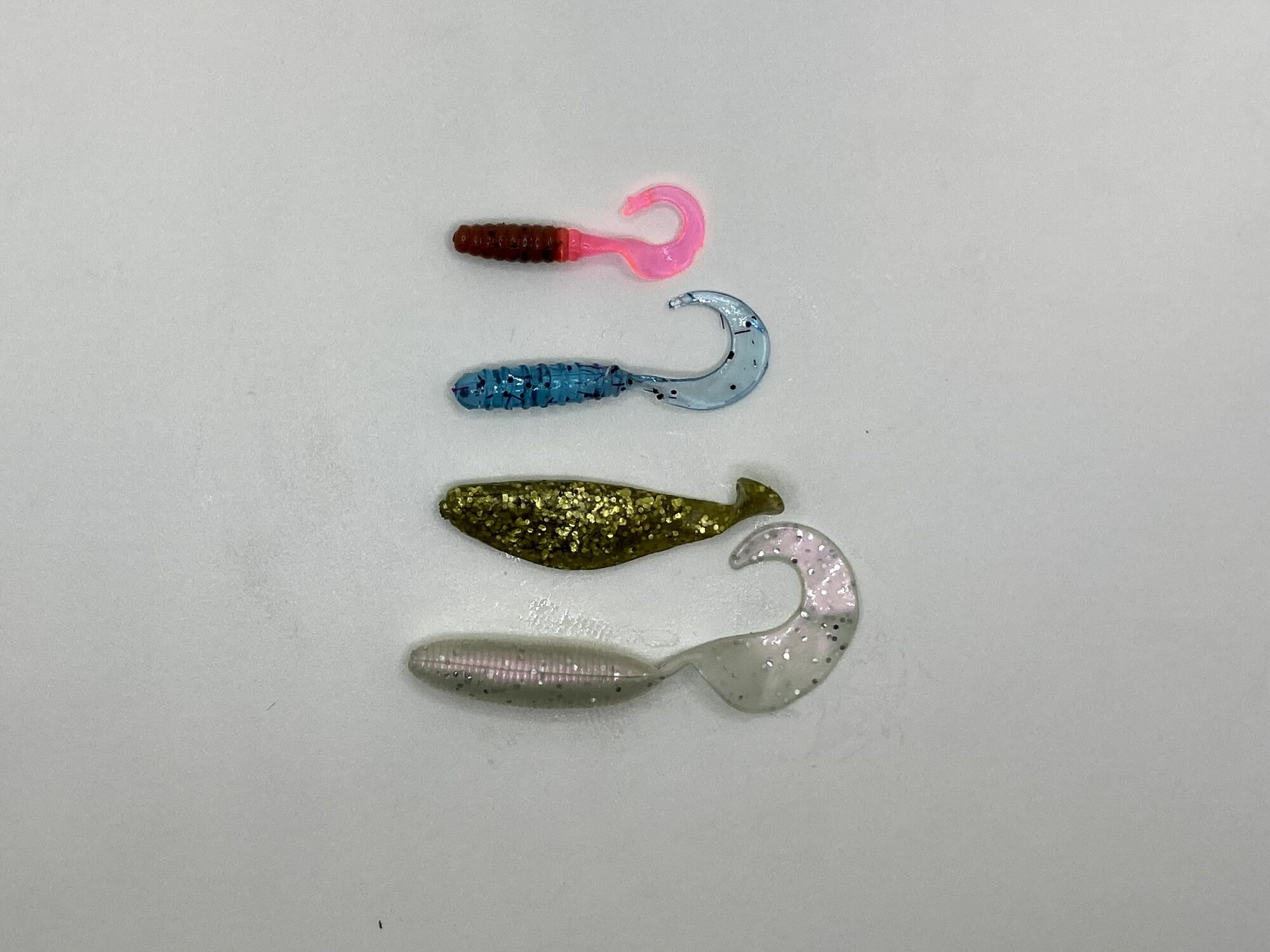 Набор мягких приманок Action Plastics 5,72-7,62 см, 100 шт