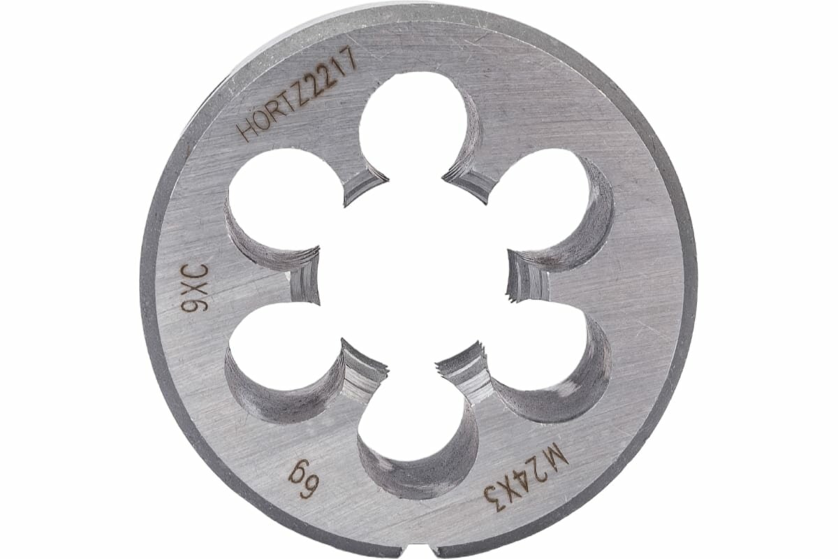 HORTZ плашка M24x3 резьбовая сталь 9ХС 204061 технические характеристики и применение