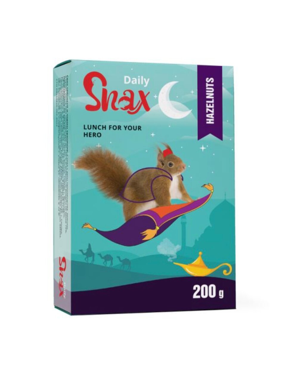 Корм Snax Daily для уличных белок 200г
