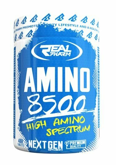 Аминокислоты Real Pharm Amino 8500 400 таблеток