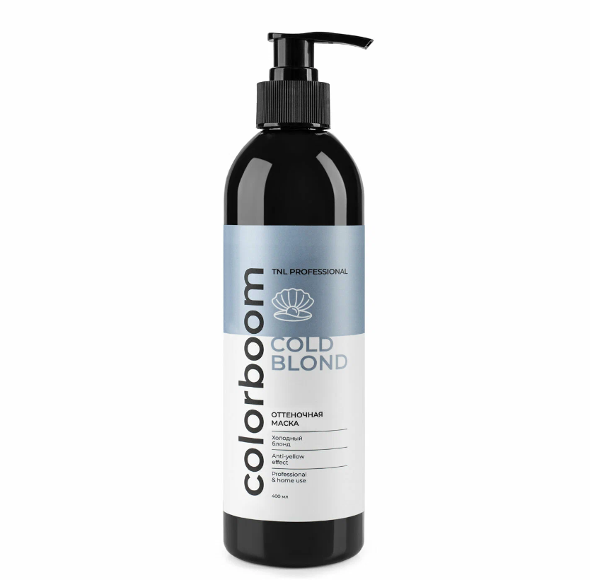 TNL, Color Boom Cold Blond - оттеночная маска для холодного блонда, 400 мл