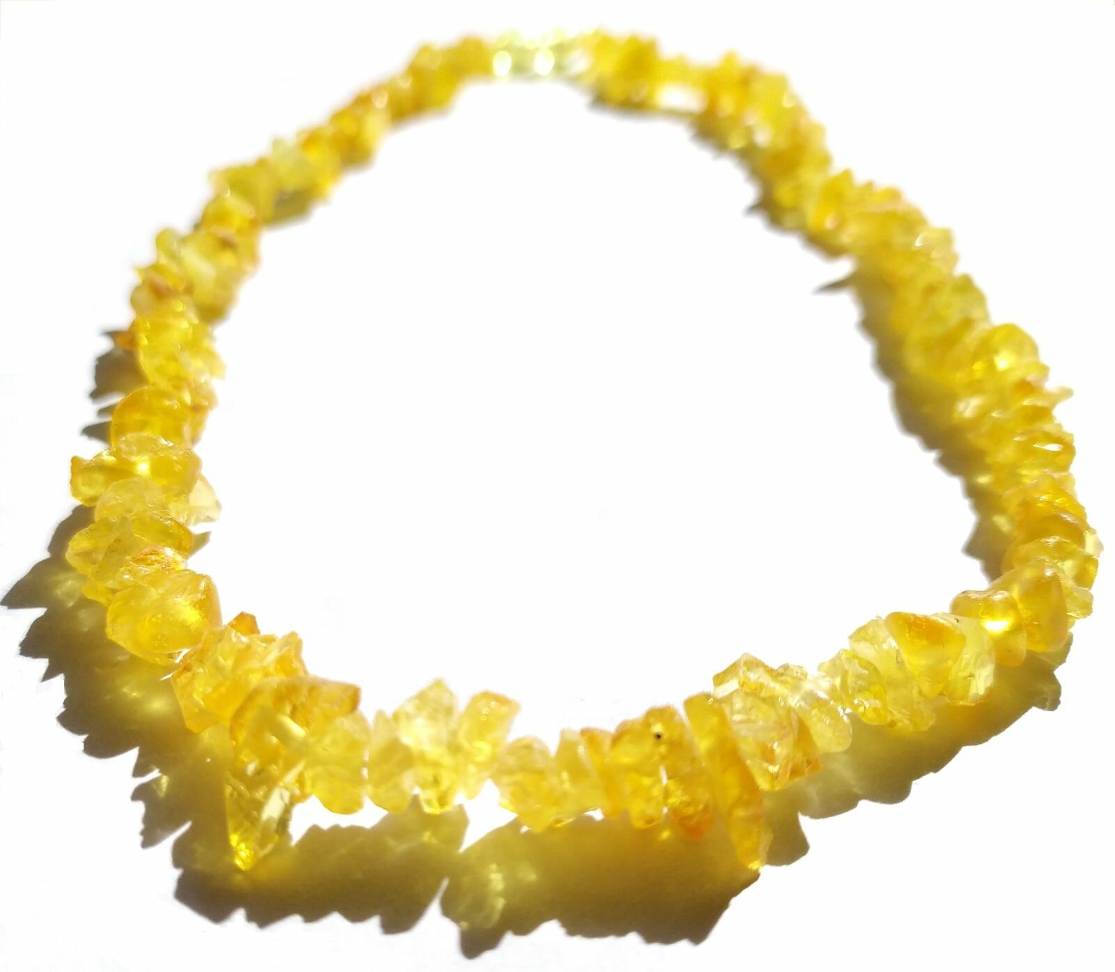 Колье, янтарь