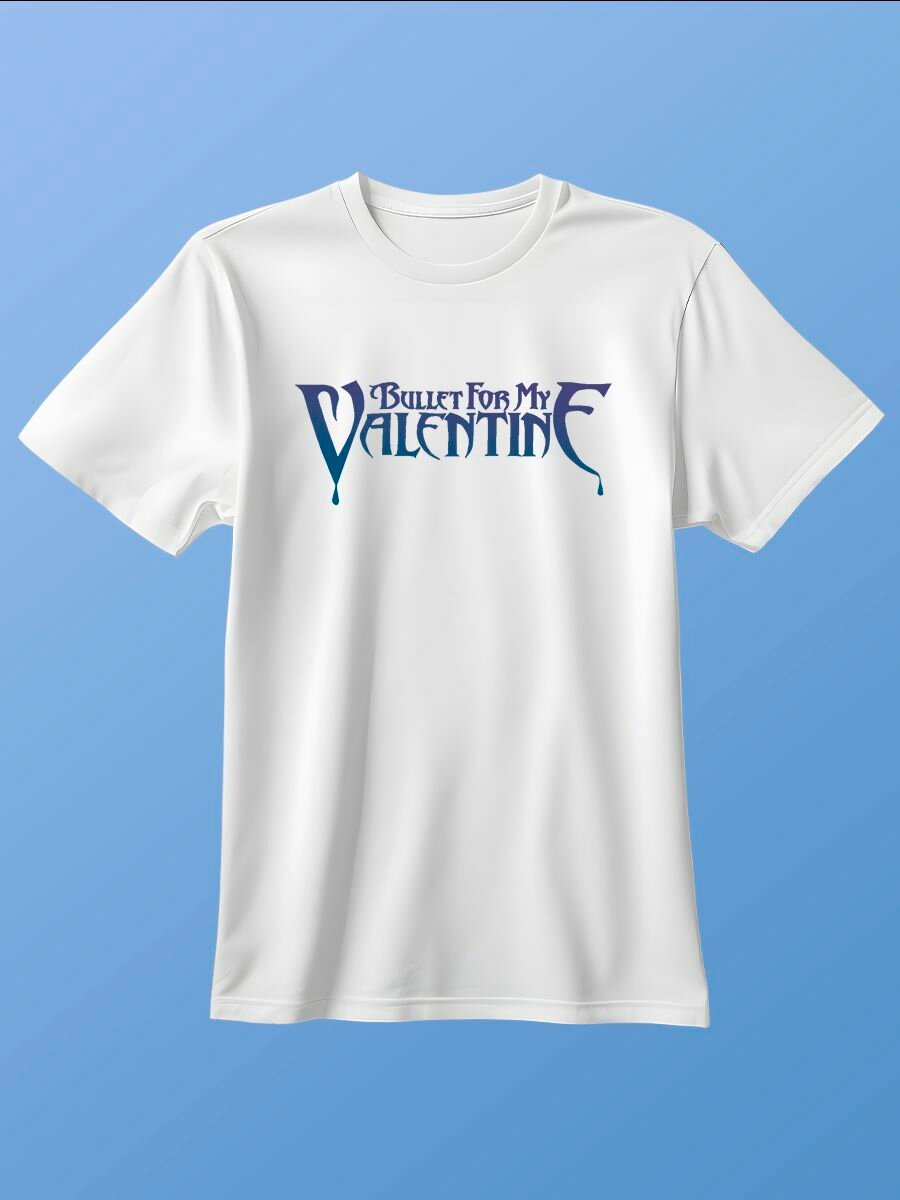 Футболка с надписью Bullet for My Valentine