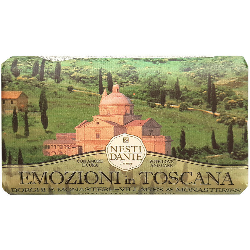 Мыло Nesti Dante EMOZIONI IN TOSCANA Монастыри и предместья / Villages and monasteries 250 г