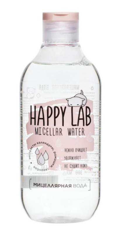 Мицеллярная вода для лица Happy Lab, 300 мл