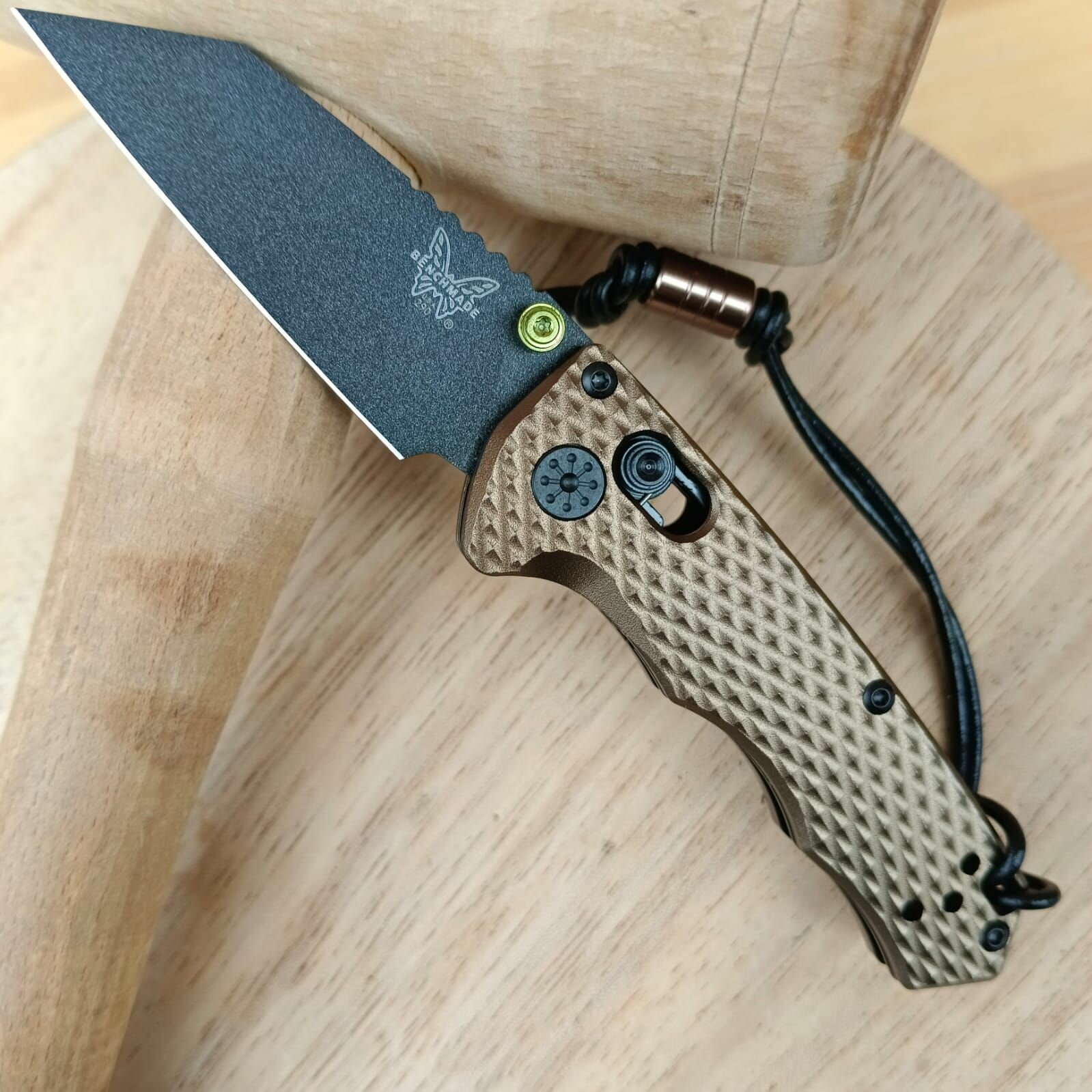 Нож туристический Складной компактный мини-нож на каждый день 290BK Full Immunity, длина лезвия 6.4 см