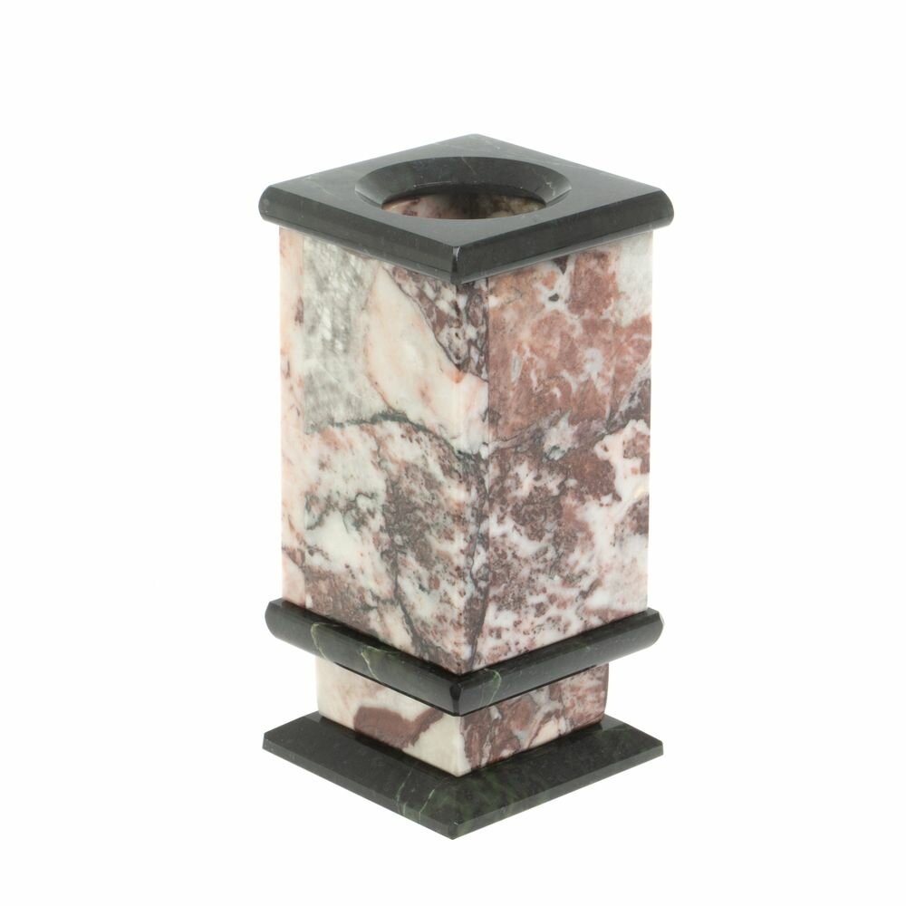 Карандашница из креноида 7х7х14 см 127573