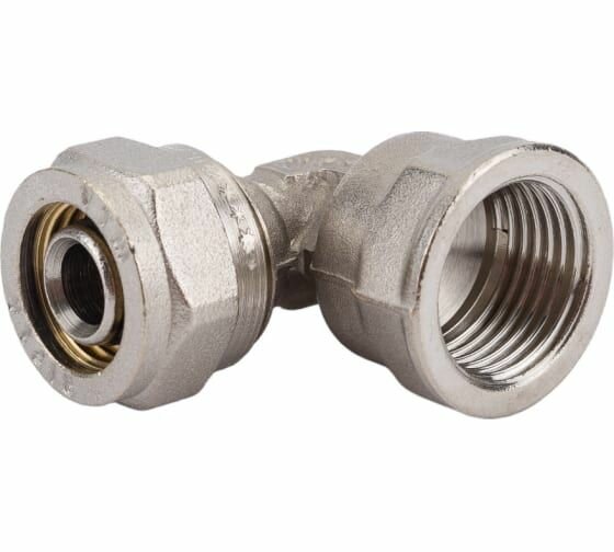 Уголок обжимной с переходом на вн. р. 16х1/2" Valtec VTm.352. N.001604
