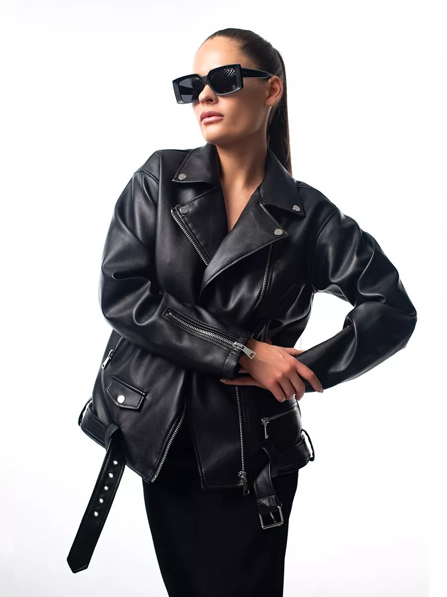 Куртка кожаная