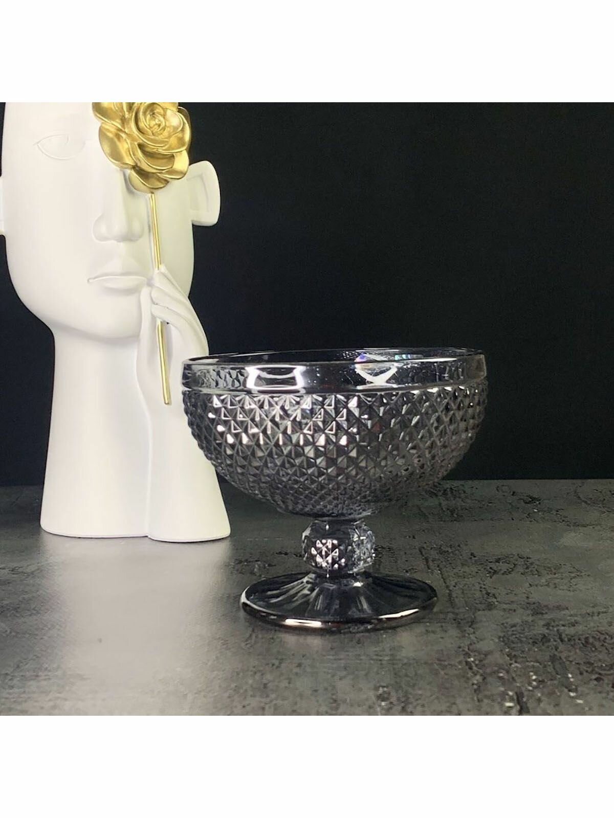 Креманки 6 шт Lenardi, стеклянные, 10,5 см