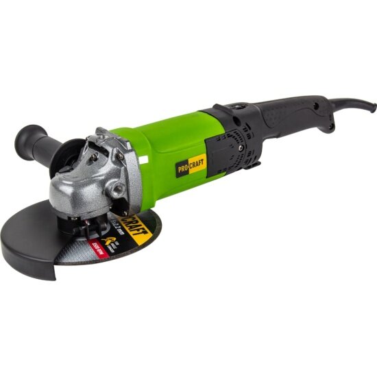 Углошлифовальная машина болгарка Procraft PW 2200 ES 180 мм.