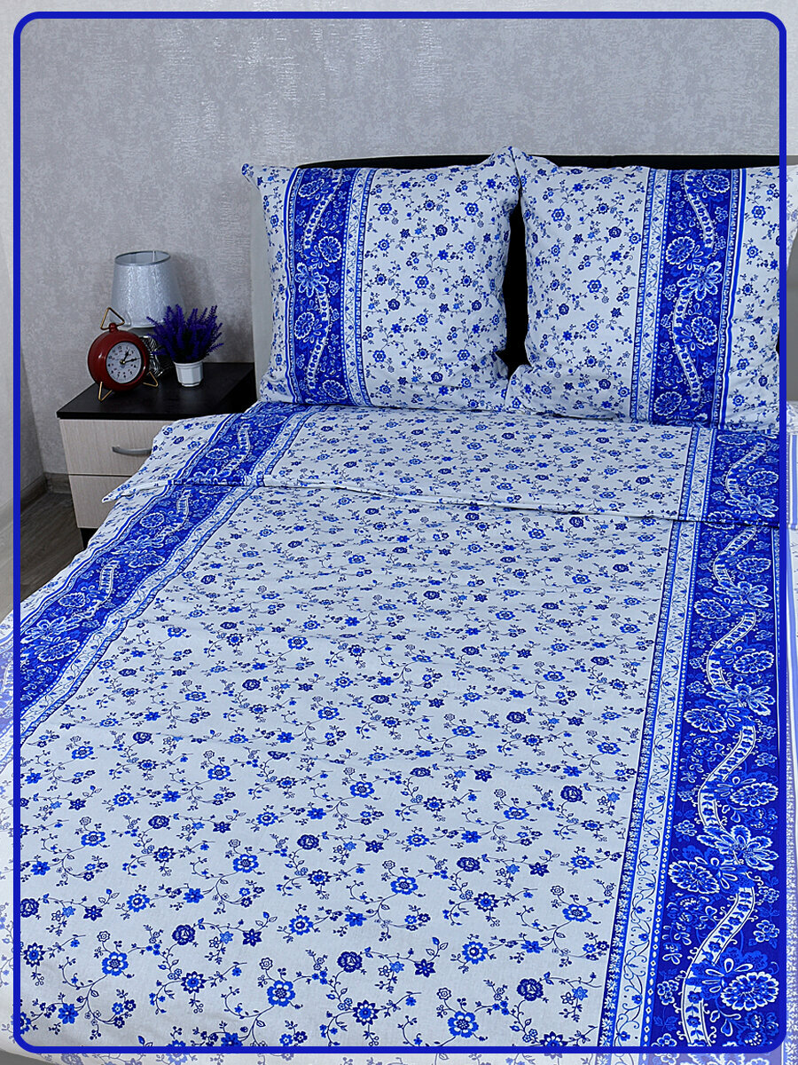 Постельное белье Шуйская бязь Андалузия 5757-1 2 спальное