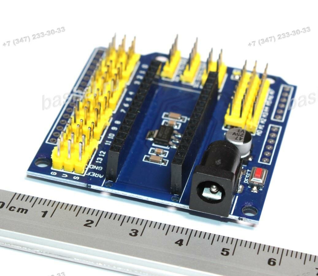 Sensor shield для Arduino Nano, Плата расширения