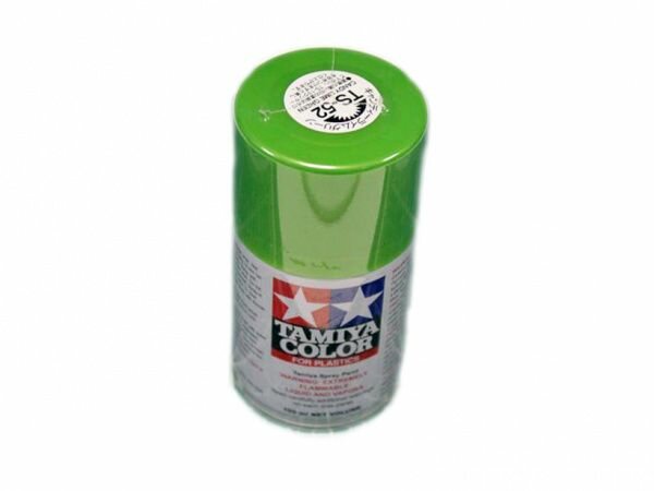 85052 Tamiya TS-52 Candy Lime Green ( Карамельный лаймовый металлик ) аэрозольная краска объем 100мл.