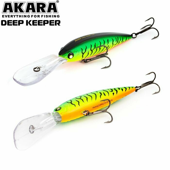 Воблер Akara Deep Keeper 110F 32 гр. (1-1/7 oz 4,3 in) A68