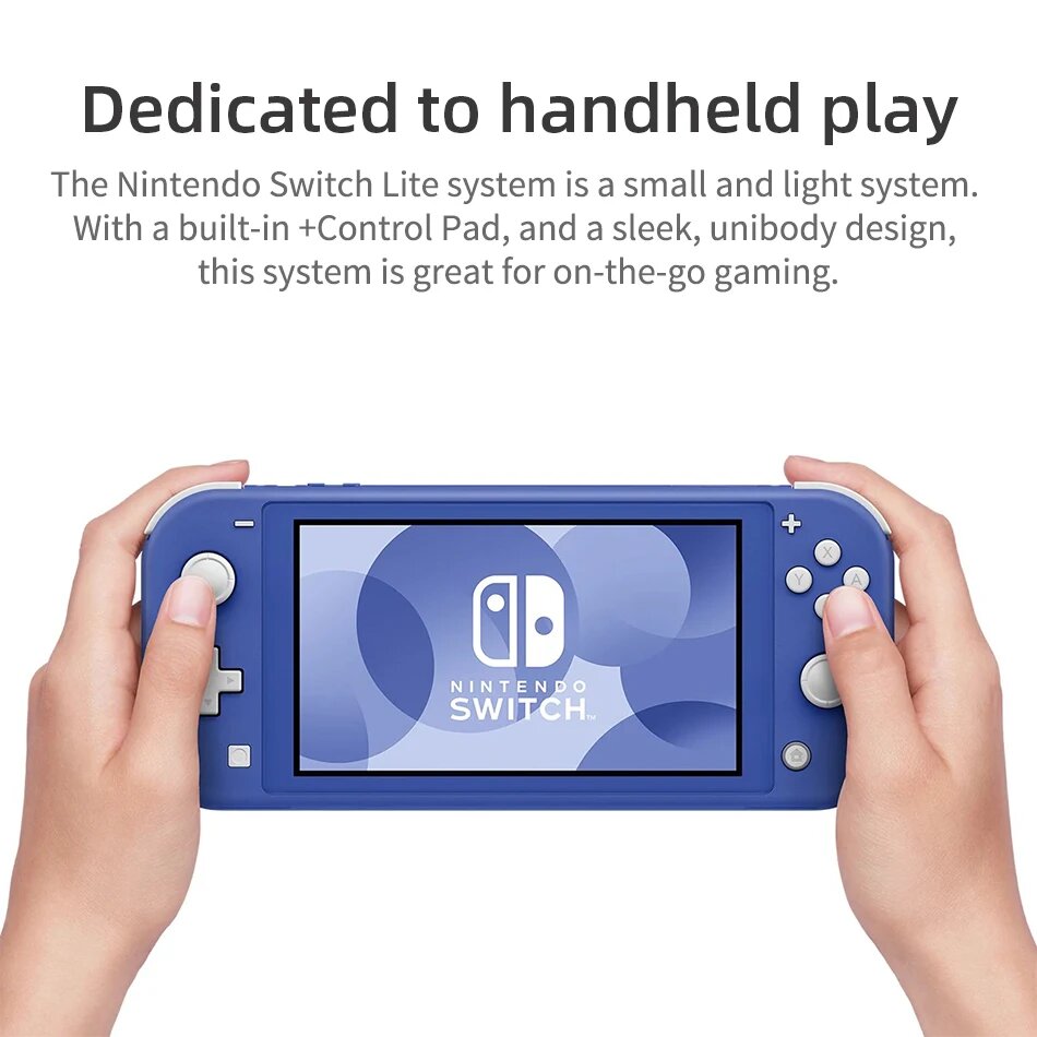 Nintendo Switch Lite синего цвета Switch Lite, Grey — фото 1