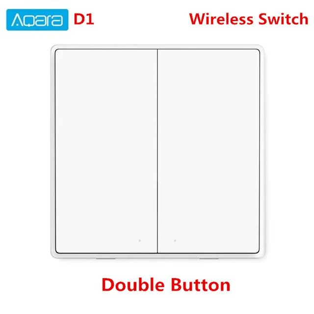 Aqara Smart Switch D1 Zigbee 3 Кнопки Wireless 2 Key