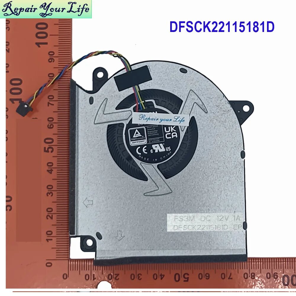 Охлаждающий вентилятор для ASUS ROG Strix 16 G614 G634 CPU fan