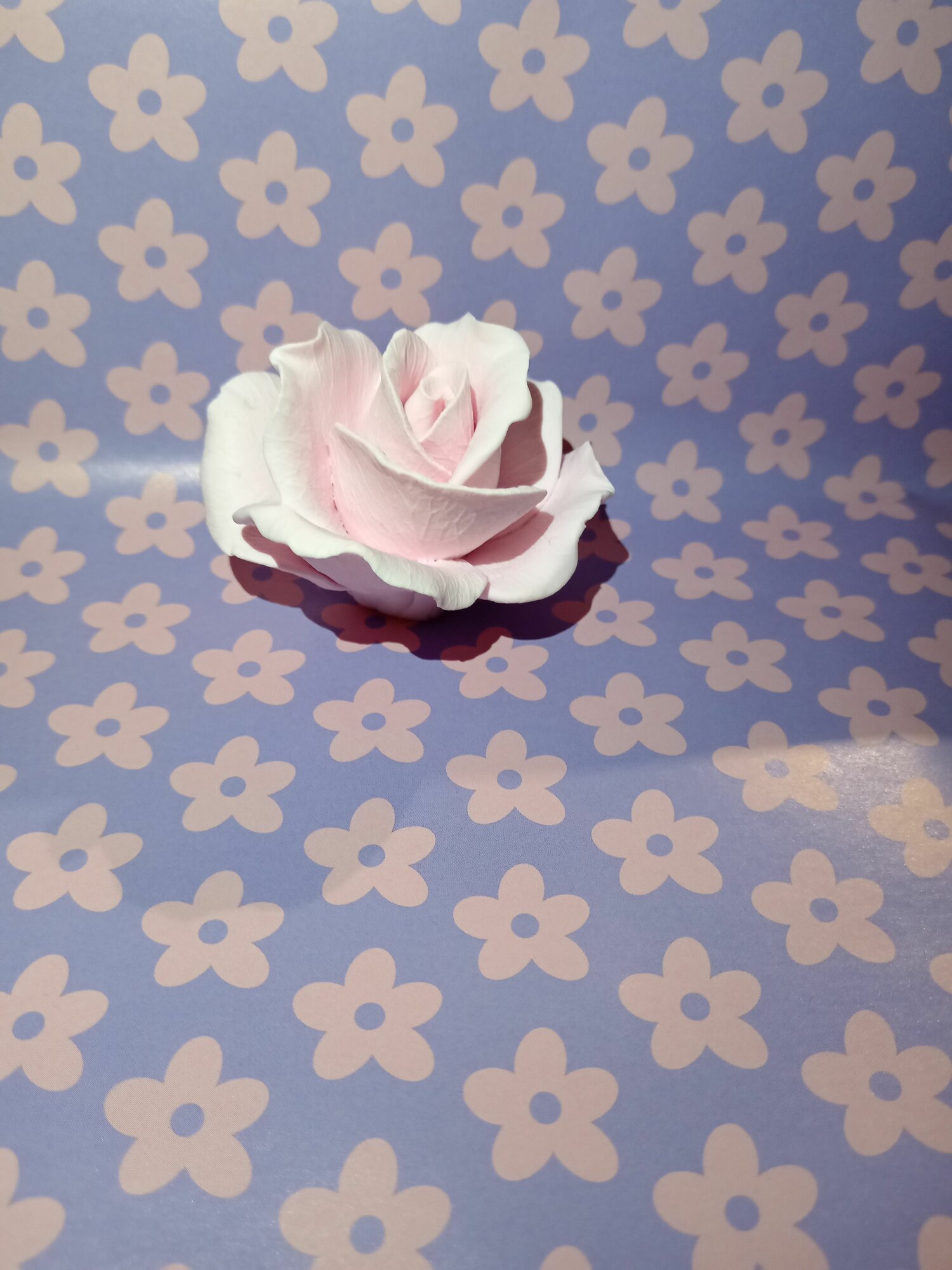 Cиликоновая форма для мыла Роза малая 3D