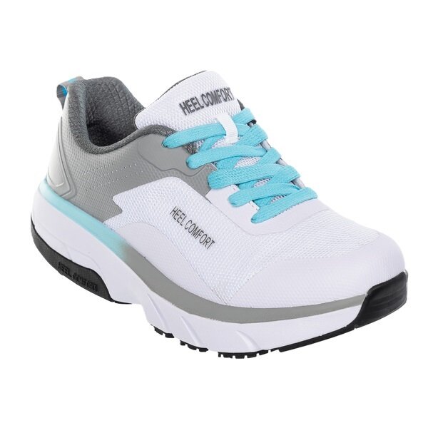 Обувь HEEL COMFORT ортопедическая малосложная женская (п/ботинки) арт. HC-23089 белый/серый р.37