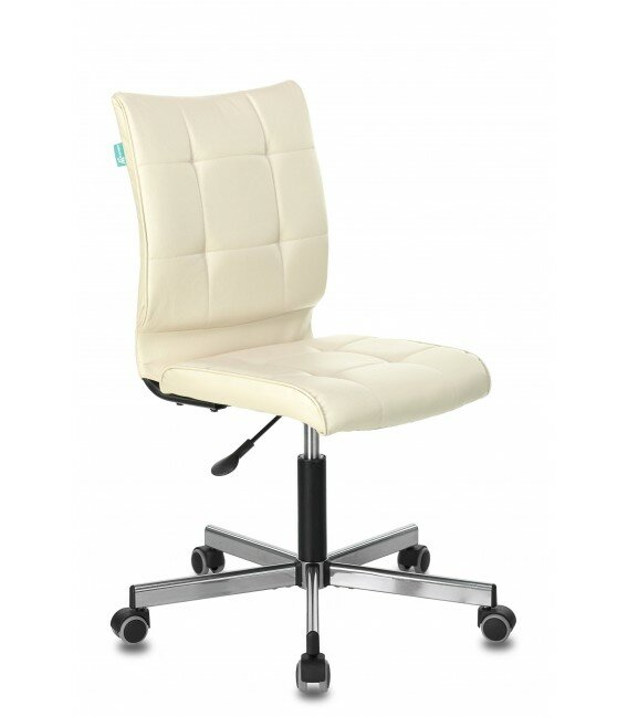 Кресло Бюрократ CH-330M/BEIGE без подлокотников бежевый искусственная кожа крестовина металл