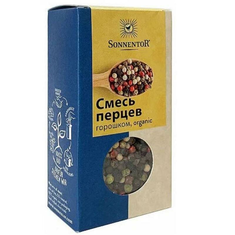 Смесь перцев горошком органическая SONNENTOR 50 г