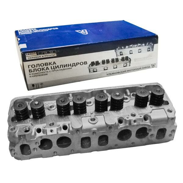 Головка блока цилиндров дв. 42167.11 (Евро-3,4) (с ГБО) (с прокладкой и крепежом)