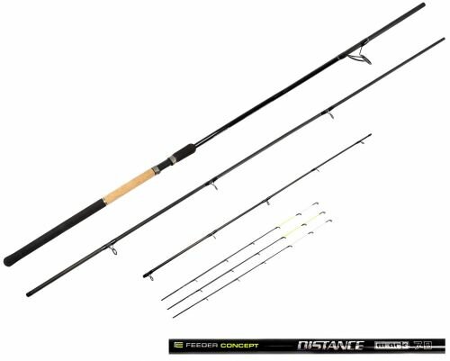 Фидер Feeder Concept Distance BLACK 070 3.60 + вершинки