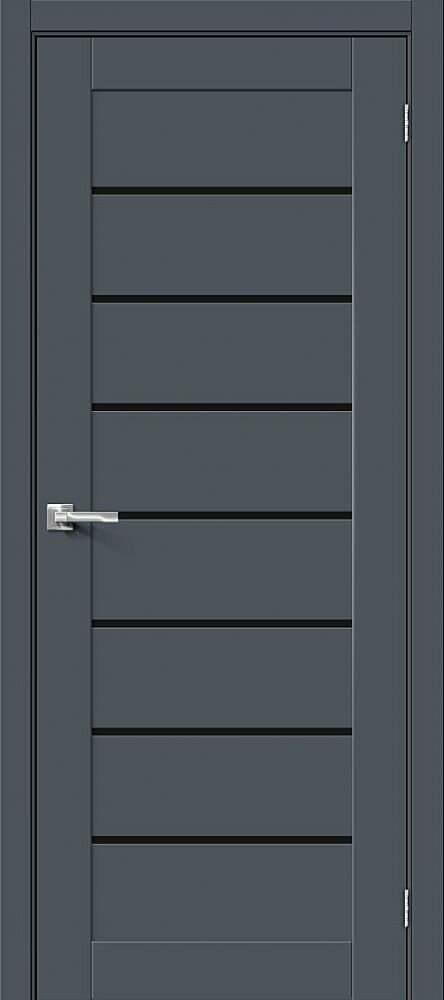 Межкомнатная Дверь Эмалит Bravo Браво-22 Stormy Matt / Black Star 600x2000, 700x2000, 800x2000, 900x2000мм (полотно) / Браво.