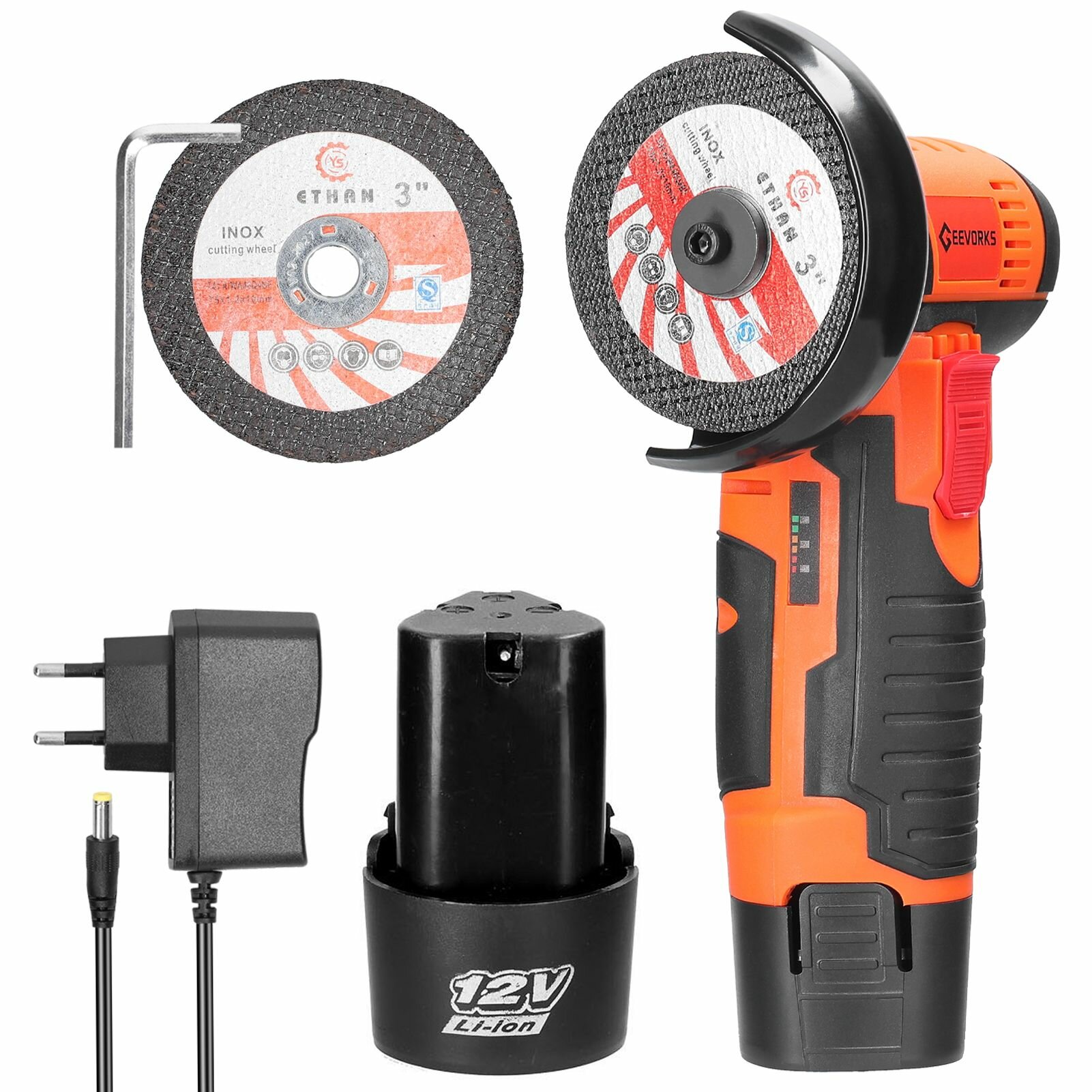 Электрический мини-шлифовальный инструмент 19500 об/мин, многофункциональный ручной резак для резки, полировки, керамической плитки, дерева, камня, стали