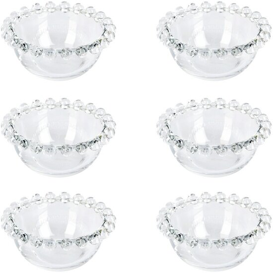 Набор розеток креманок Nouvelle для варенья , икорниц 6 шт, 50 мл (9903816)