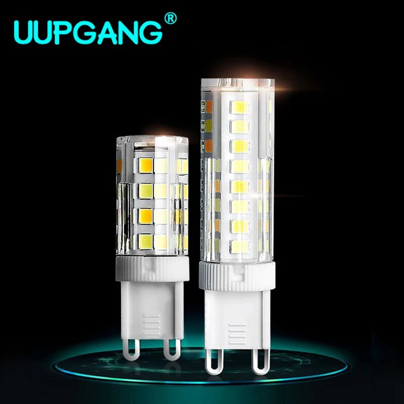 2 шт./лот 7 Вт 220 В G9 Светодиодная Лампочка SMD 2835 для замены галогенной лампы люстры точечного светильника 3 цвета Сменные лампочки высокой яркости