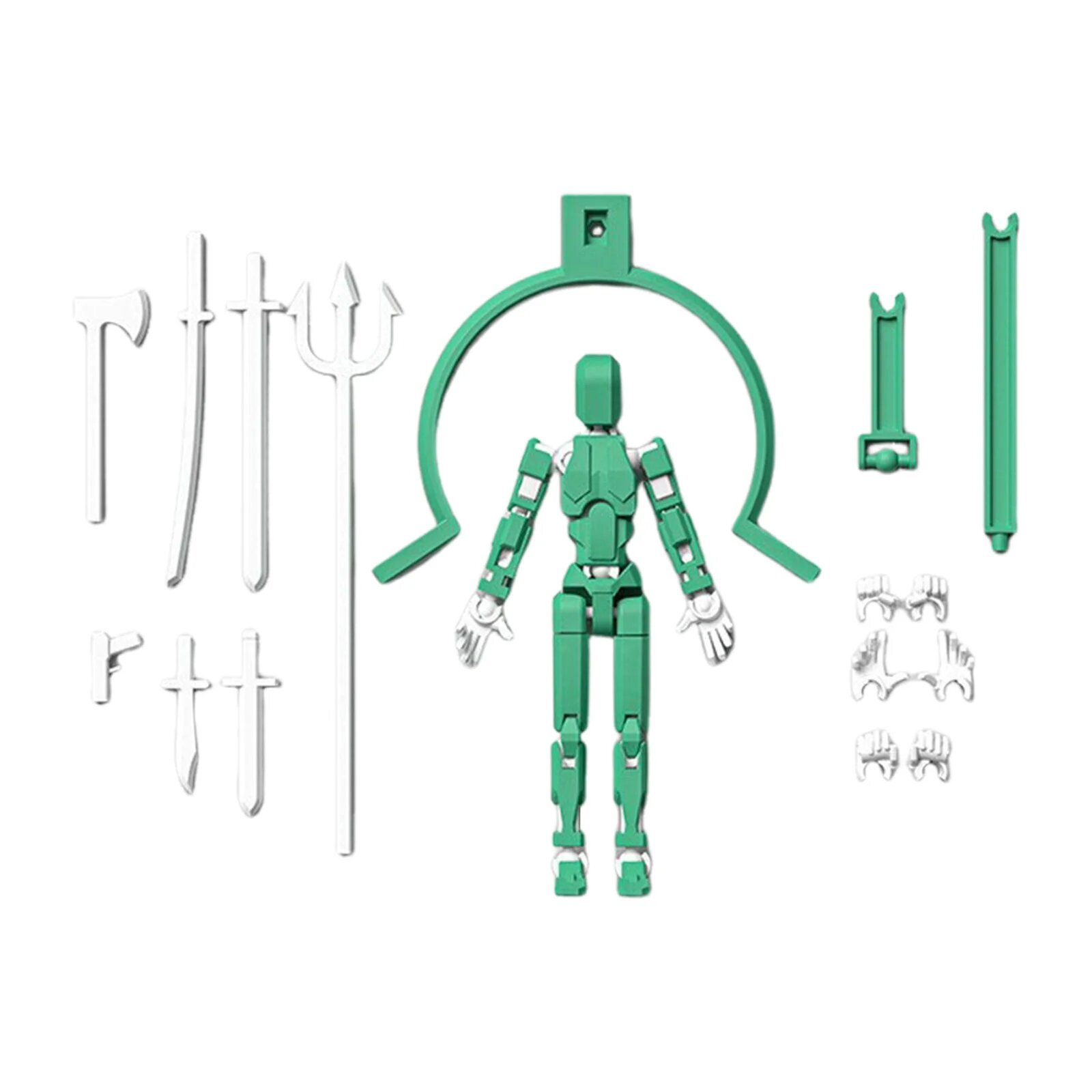 Набор фигурок T13, многошарнирные фигурки Titan 13, напечатанные на 3D-принтере, многошарнирный мобильный робот Lucky No