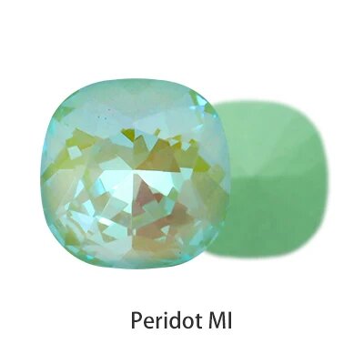 Клей для страз XIAOPU Изумрудный, 10mm 20pcs, Peridot Mi