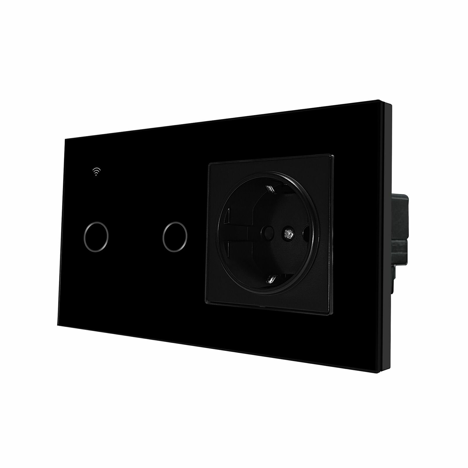 Тип 157 Европейский стандарт WIFI smart switch розетка Граффити приложение голосовая панель переключения