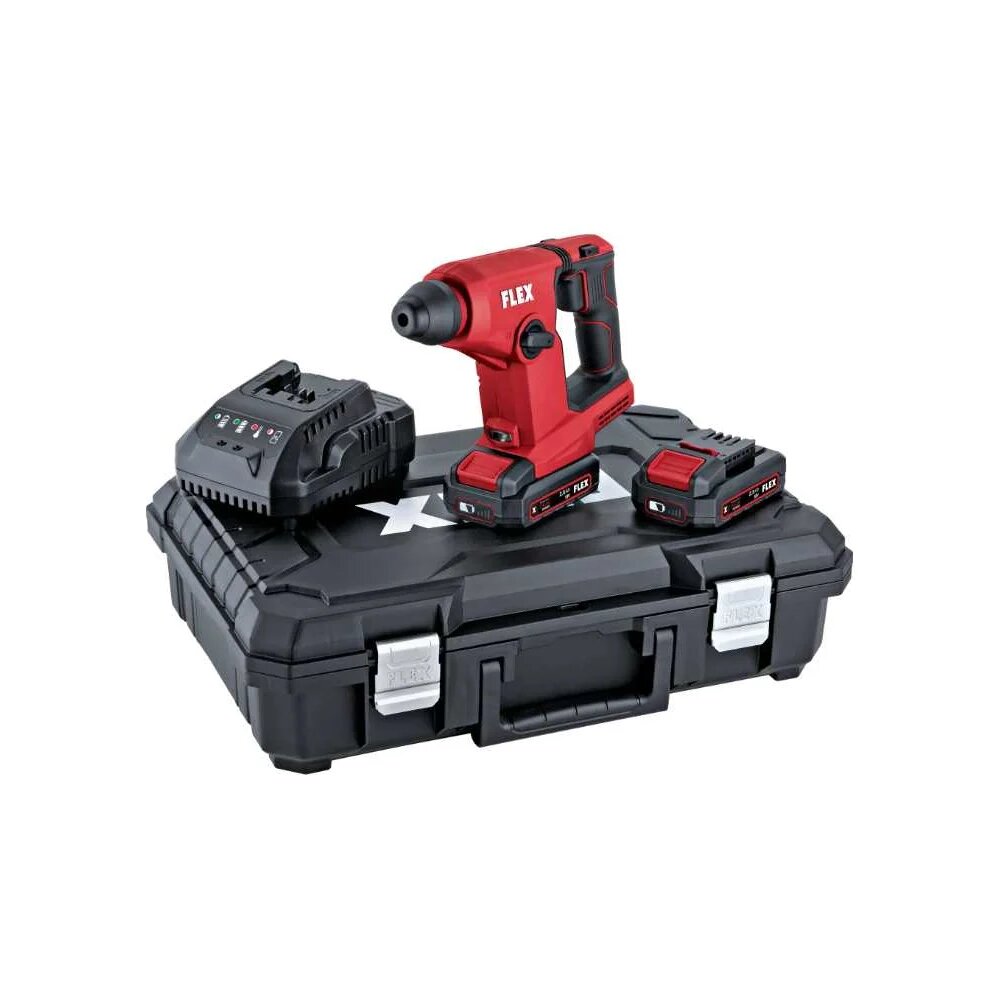 Аккумуляторный перфоратор FLEX FHE 1-16 18.0-EC TC 2.5/set 531312, 10 мм, резиновая, защищенная