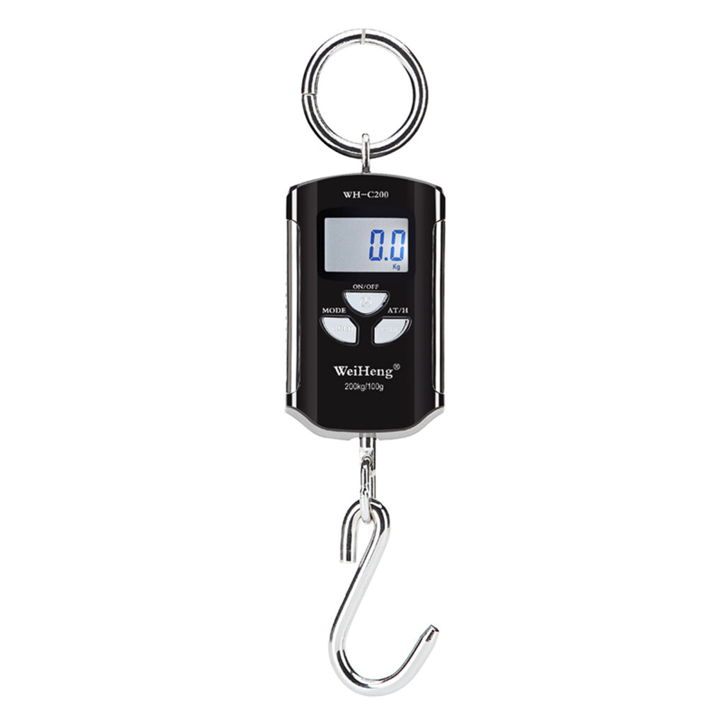 200 кг 400 фунтов мини -масштаб Crane Scaine Duty Duty Digital Vishing Scales LCD для / backli