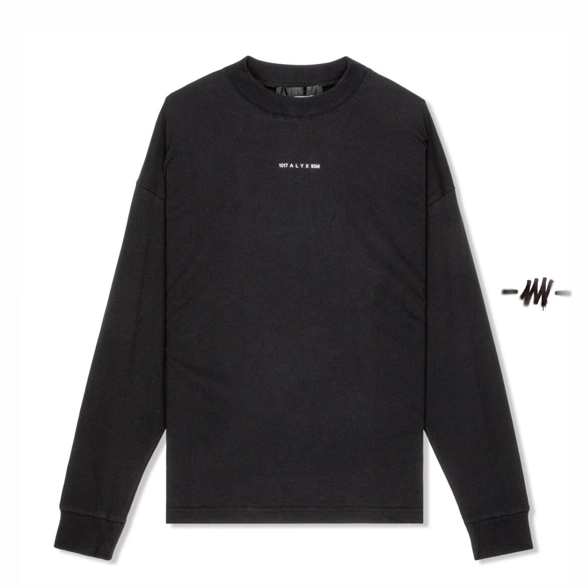 Лонгслив 1017 ALYX 9SM Long Sleeve Tee Visual Black